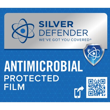 Silver Defender Antimicrobial Self-Cleaning Film (Informational Door or ...