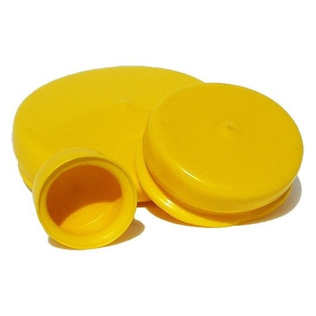 Stockcap SR Flange Covers-SR3125-0.070-701-19-YELLOW, 70PK 050018 | Zoro
