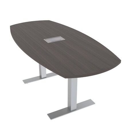 Skutchi Designs 6 Person Arc Boat Conference Table T Bases Power ...