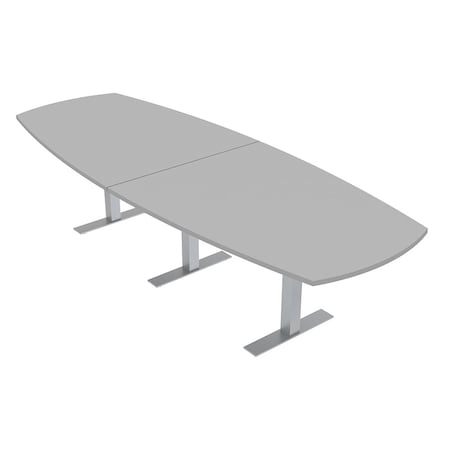 Skutchi Designs 45 in W, 120 in L, 29 in H, Engineered Wood Top, Grey ...