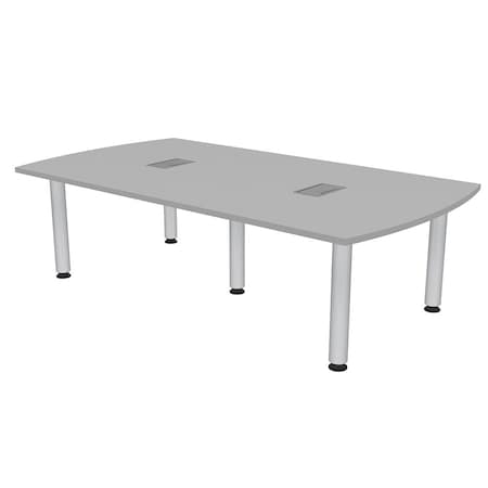 Skutchi Designs 4X7 Arc Rectangle Room Conference Table with Power And ...