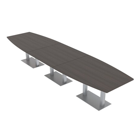 Skutchi Designs 14 Person Conference Table with Metal Bases, Modular ...