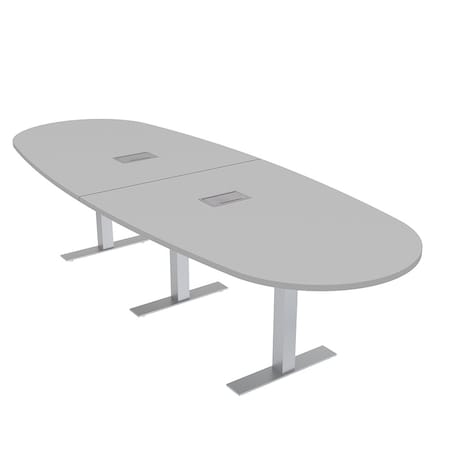 Skutchi Designs 12Ft Modular Oval Conference Table with Data And ...