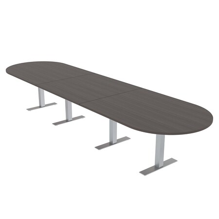 Skutchi Designs 14 Person Modular Conference Table with Metal T Legs ...