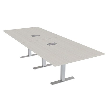 Skutchi Designs 10 Person Rectangular Modular Conference Table With ...