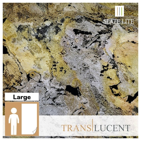 Slate-Lite Slate-Lite Translucent Falling Leaves 94.48in x 47.24in ...