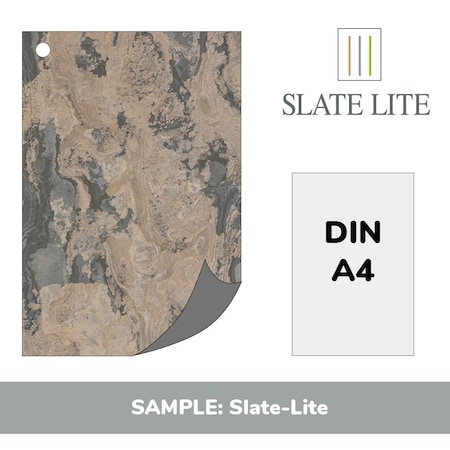 Slate-Lite Slate-Lite SL Samplesheet Rustique 4in x11in 4100021 | Zoro