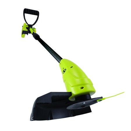 Sun Joe 24V iON+ 10-Inch Cordless Stringless Blade Cutter Grass Trimmer ...