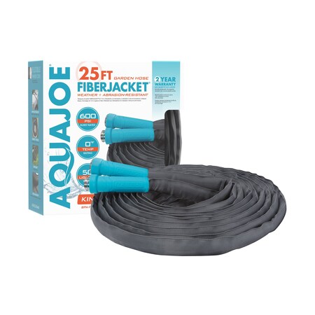 Snow Joe Aqua Joe Superlight Fiberjacket Max Garden Hose AJFJH25-58-MAX ...