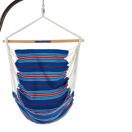 Snow Joe FABRIC HAMMOCK CHAIR AMERICA'S CUP STRIPE WM-412F_2 | Zoro