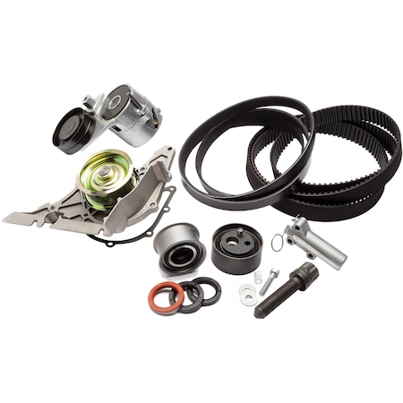 Gates Serpentine Belt Drive Solution Kit, 38193MK1 38193MK1 | Zoro