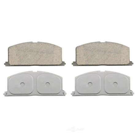 Wagner Brakes Disc Brake Pad Set, PD242 PD242 | Zoro