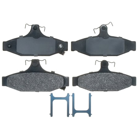 Acdelco Disc Brake Pad Set, 17D413MH 17D413MH | Zoro