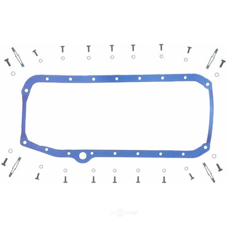 Fel-Pro Engine Oil Pan Gasket Set, OS 34509 T OS 34509 T | Zoro