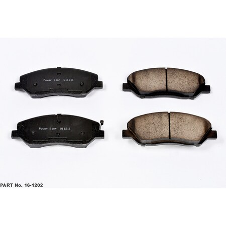 Powerstop Evolution Ceramic Disc Brake Pad - Front, 16-1202 16-1202 | Zoro