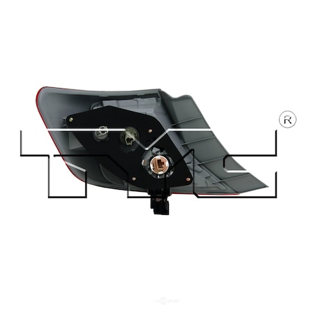 Tyc Tail Light Assembly 2012-2014 Toyota Camry V6, 11-6411-00-1 11-6411 ...
