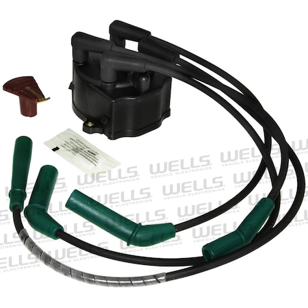 Ntk Distributor Cap and Rotor Kit 1987-1993 Toyota Tercel 1.5L, 3D1220 ...