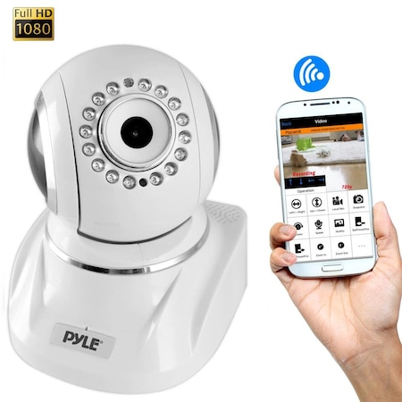 Pyle HD Wireless Ip Network Camera, PIPCAMHD82WT PIPCAMHD82WT | Zoro