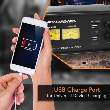 Pyramid Power Supply 50 Amp PSV500 | Zoro