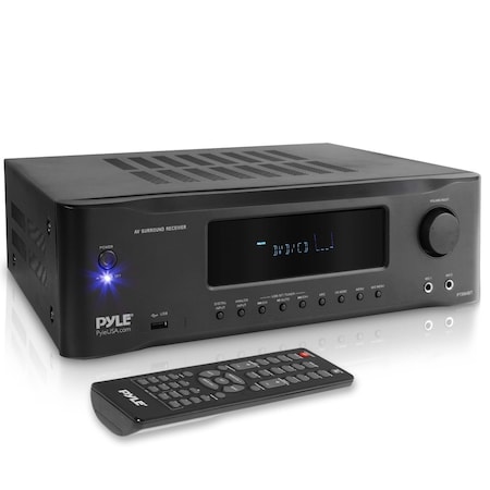 Pyle 1000 Watt Av Receiver(5.2Ch Av Receiver) PT694BT | Zoro