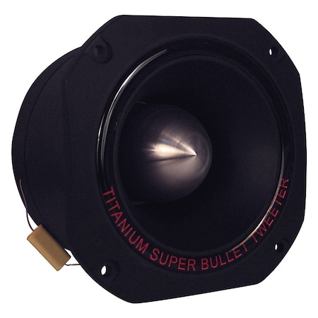 Pyramid 3'' 1000 Watt Die-Cast Aluminum Titainium Super Tweeter, TW67 ...