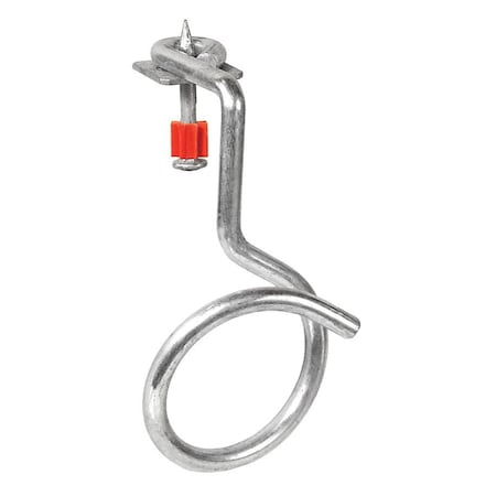 Southwire Quick Shot Bridle Ring 1-1/2" Loop Concrete Nail and Washer ...