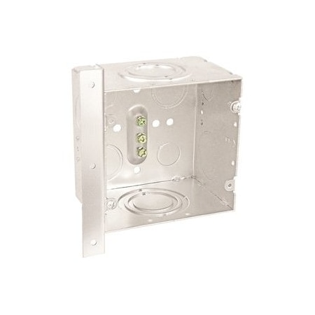 Southwire Electrical Box, 60 cu in, Data Box Type, Steel, Square Shape ...