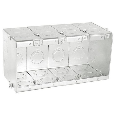 Southwire Electrical Box, Masonry Box Type, 4 Gangs TB-435-G | Zoro