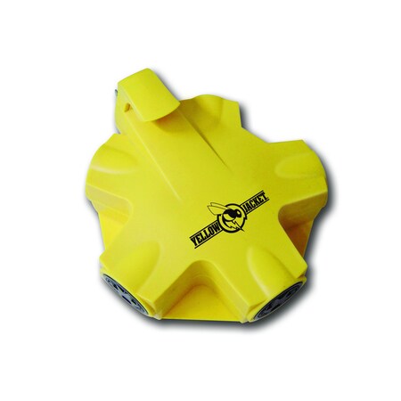 Yellow Jacket Plug Adaptor, 5.25 in., Yellow, 5 PK 997362 | Zoro
