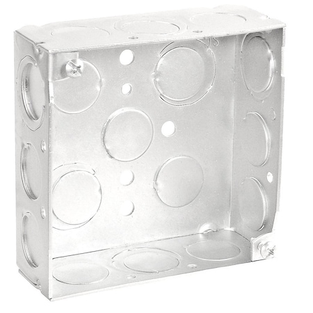 Southwire Electrical Box, 21 cu in, Square Box Type, 4 Gangs, Steel ...