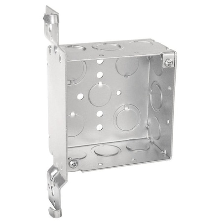 Southwire Electrical Box, 30.3 cu in, Square Box Type, 4 Gangs, Steel ...