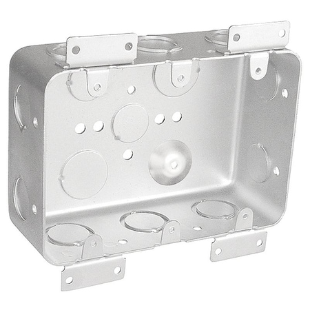 Southwire Electrical Box, 44 cu in, Switch Box Type, 3 Gangs, Steel ...