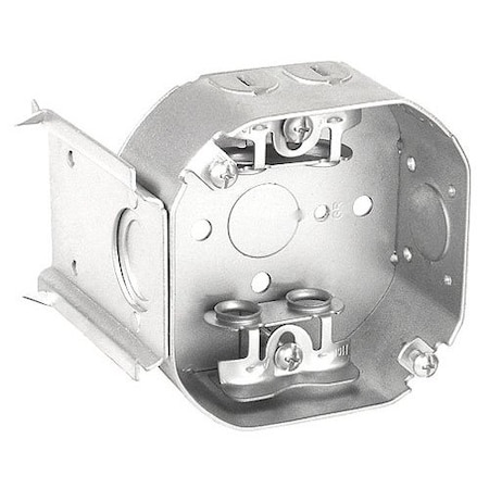Southwire Electrical Box, 14 cu in, Octagon Box Type, Steel, Octagon ...