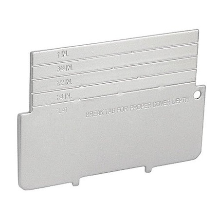 Southwire Device Ring, Galvanized Steel, Square Box Type LVP41D | Zoro