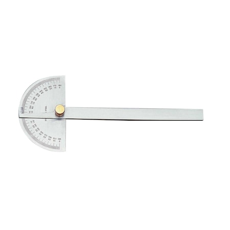 Stm Round Head Protractor With 6 Arm 231266 | Zoro