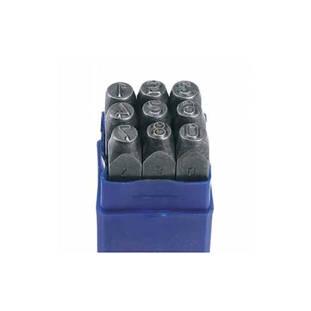 Stm 316 9pc Number Stamp Set 606605 | Zoro
