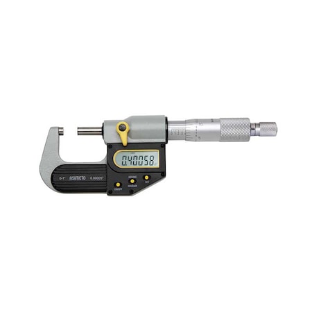 Asimeto 1-2"/25-50mm Asimeto Coolant Proof IP65 SPC Digital Micrometer ...