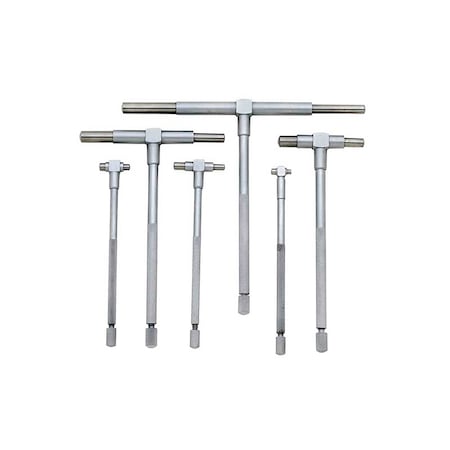 Asimeto 6 pc. Set 5/16 -6" Asimeto Telescoping Gauge Set 7487869 | Zoro