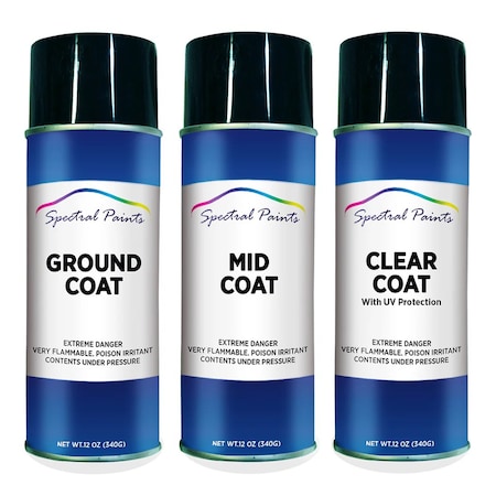 Spectral Paints Chevrolet 434B Glory Red Metallic 2 Touch Up Spray ...