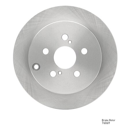 Dynamic Friction Co Brake Rotor, Rear 600-76069 | Zoro