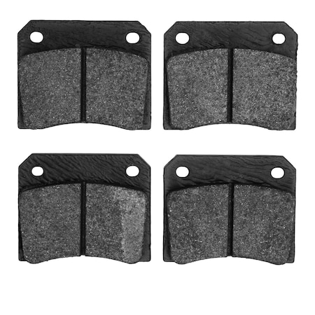 Dynamic Friction Co 5000 Advanced Brake Pads - Low Metallic, Long Pad ...