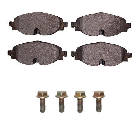 Dynamic Friction Co 3000 Ceramic Brake Pads and Hardware Kit, Low Dust ...