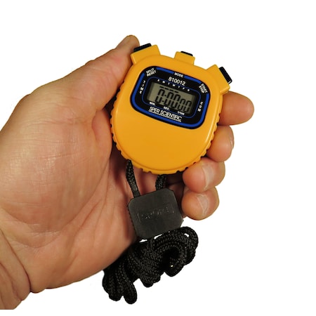 Sper Scientific Water Resistant Stopwatch 810012 | Zoro