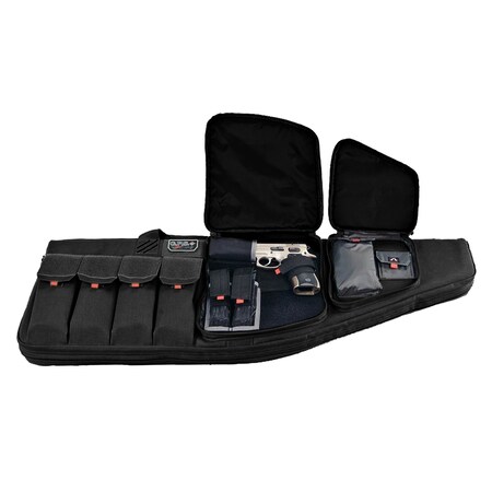 G Outdoors GPS Tactical AR Case 35in-External Handgun Case -Black GPS ...