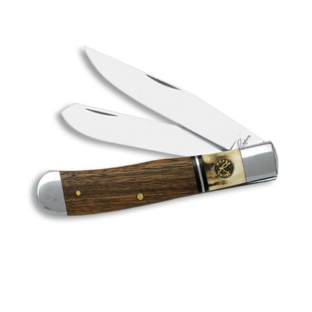 Roper Roper Laredo Stag Trapper 3.2 in Blade Stag-Wood Handle RP0002SG ...