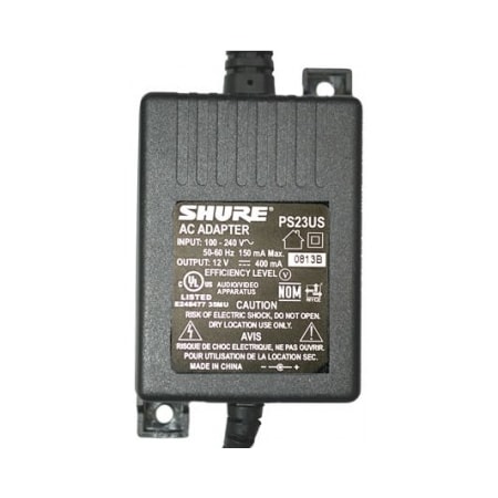Shure Power Supply PS23US | Zoro