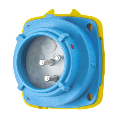 Meltric Pin & Sleeve Receptacle, 20 A, 120V AC, 3 Pole, NEMA 4X 01 ...