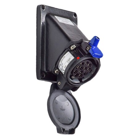 Meltric Pin & Sleeve Receptacle, 10 A, 220V AC, 11 Pole, Spring Clamp ...