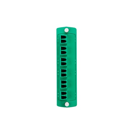 Leviton FIBER OPTIC ADAPTER PLT SDX LC 12F ZIR GN 5F100-2VL | Zoro
