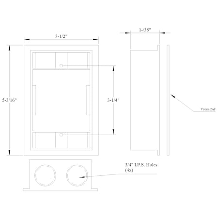 Mulberry Extension, Aluminum, Flanged Style Take Off Box Type 30288 | Zoro